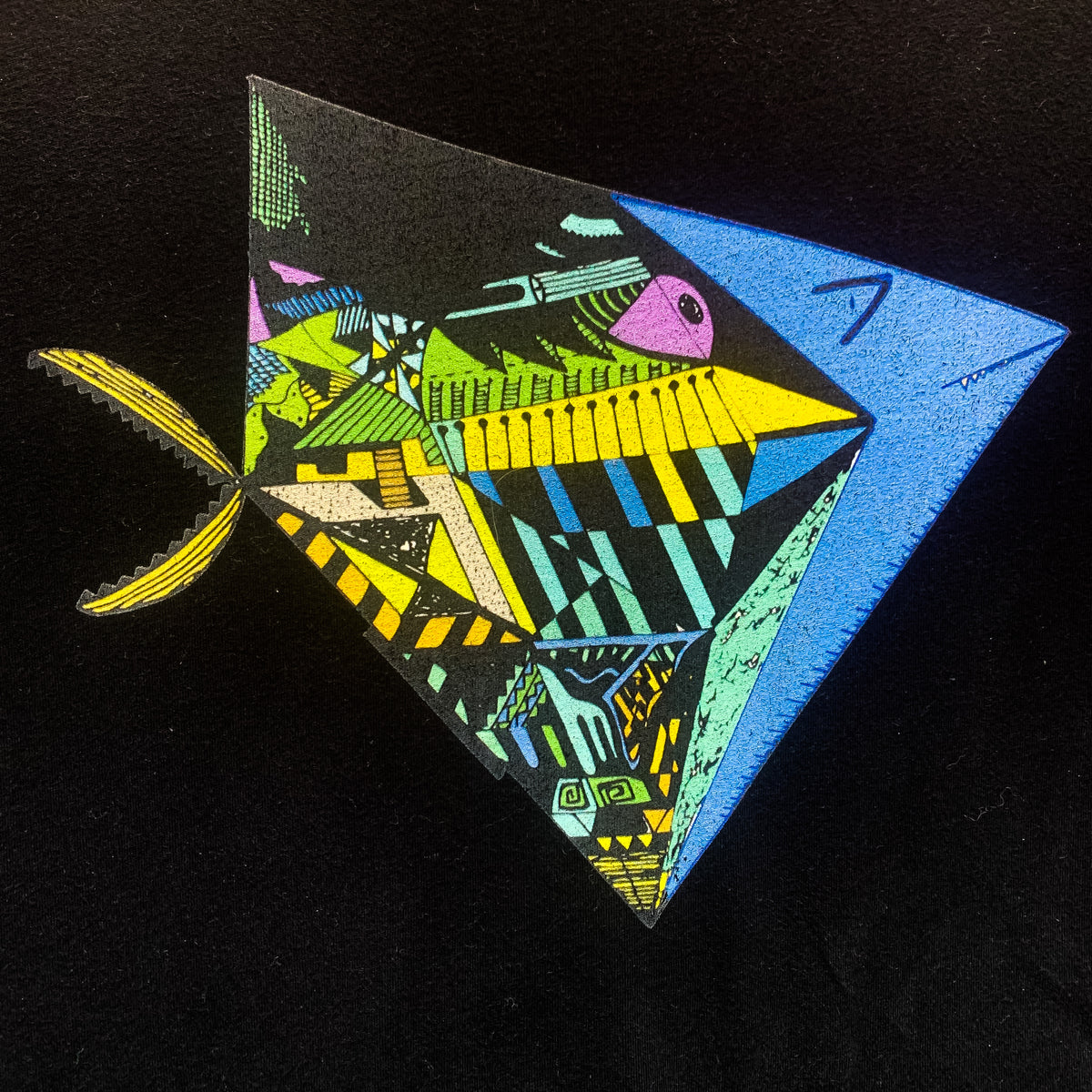 Phishy T-Shirt | Vibrant Retro Fish Tee by Eyemaze | Eyemaze